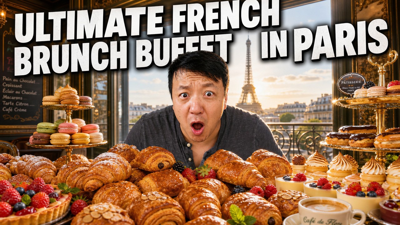 Best ever all you can eat French brunch buffet in Paris