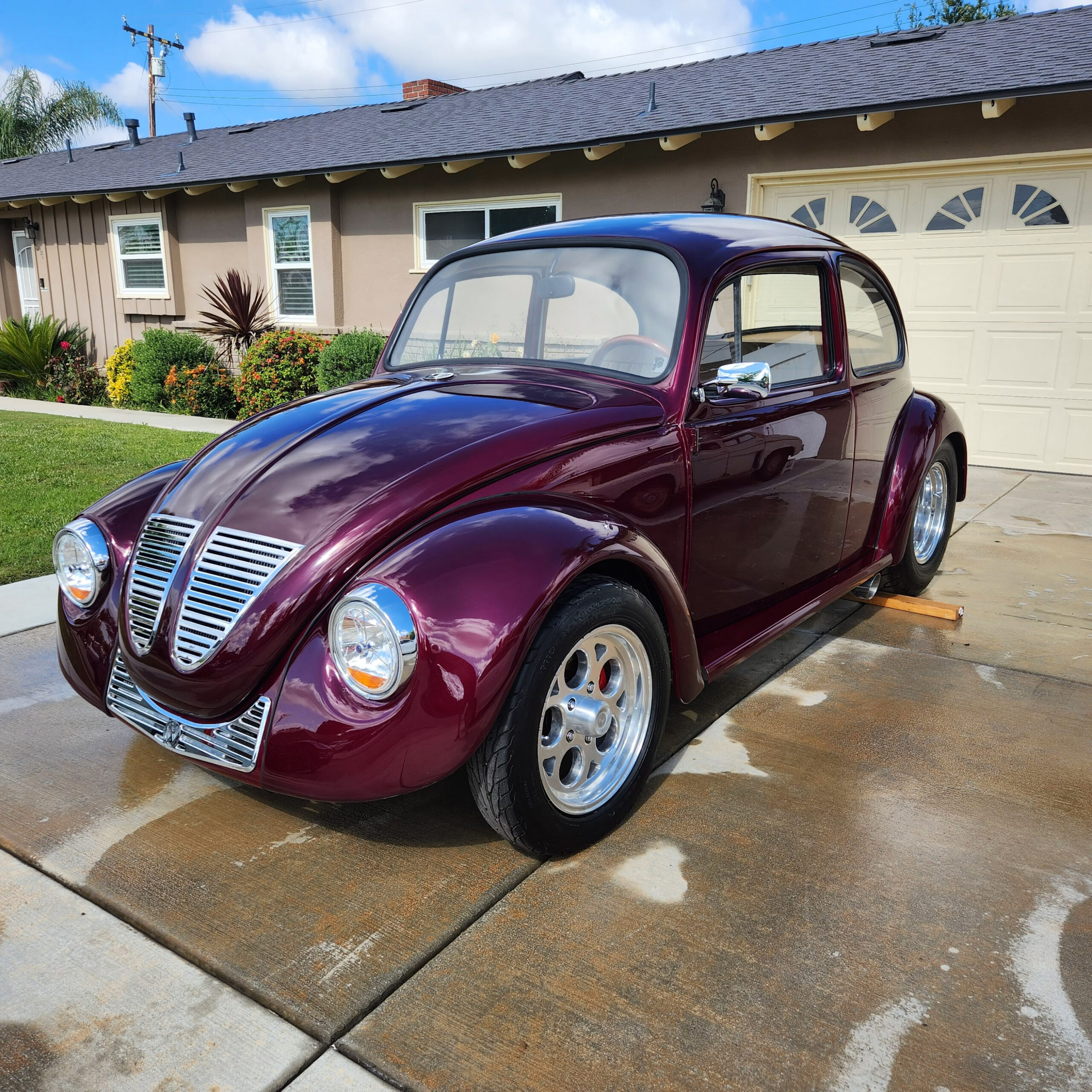 This VW Beetle packs a small-block V-8 surprise