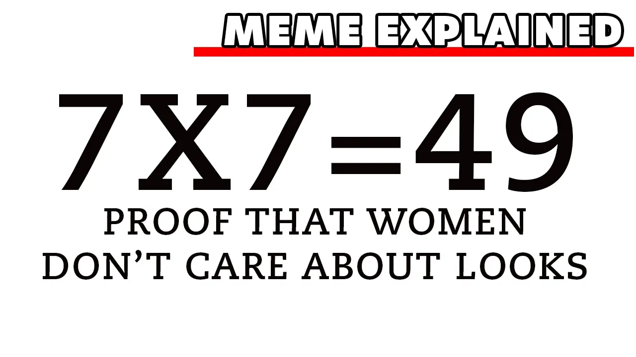 Why 7x7=49 is hot