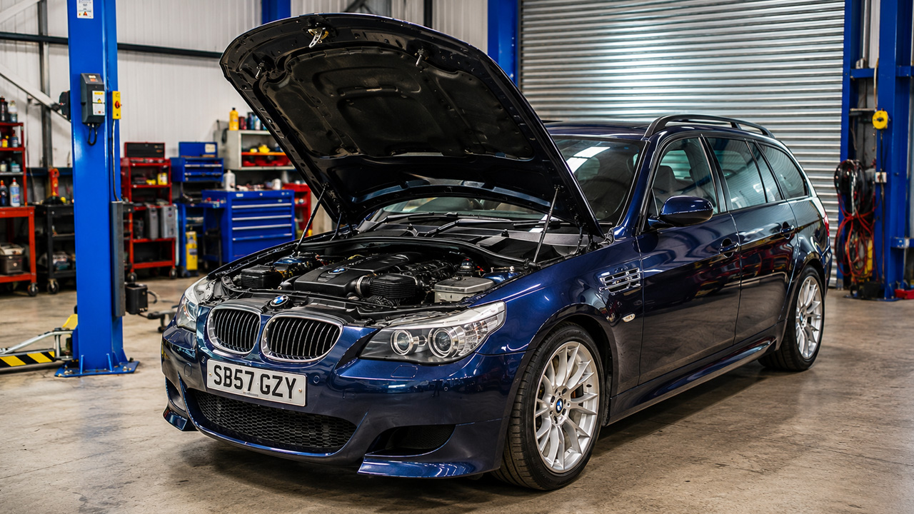 Did manual swap save this BMW M5 Touring?