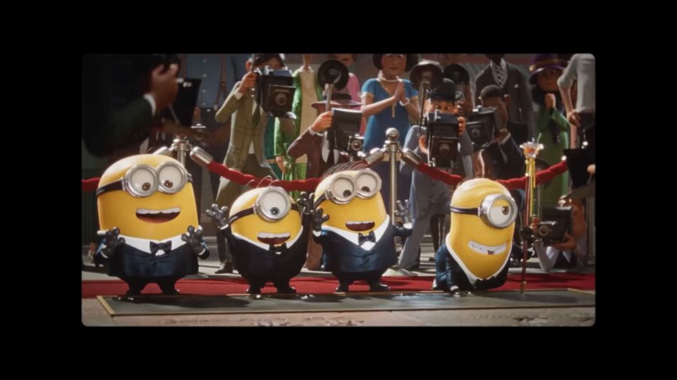 The Minions are ready for their close-up in 'Minions & Monsters'