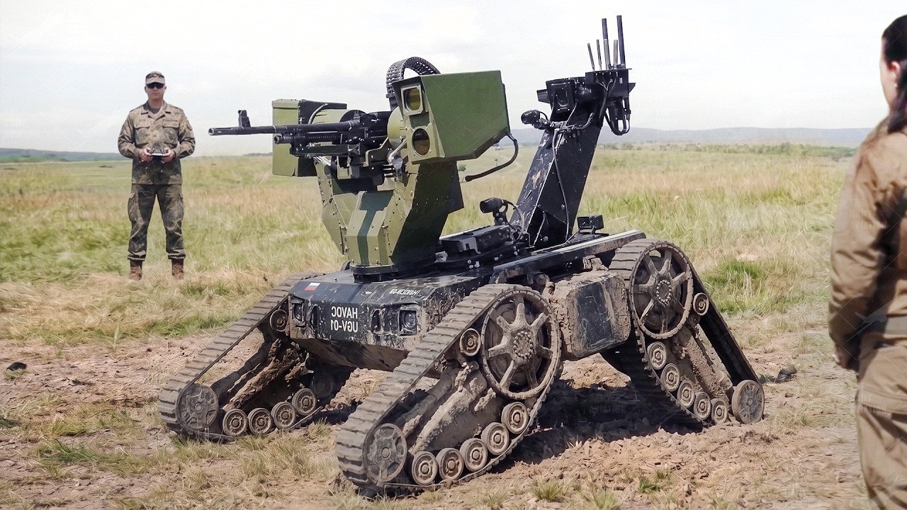 NATO testing its newest set of powerful ground combat robots