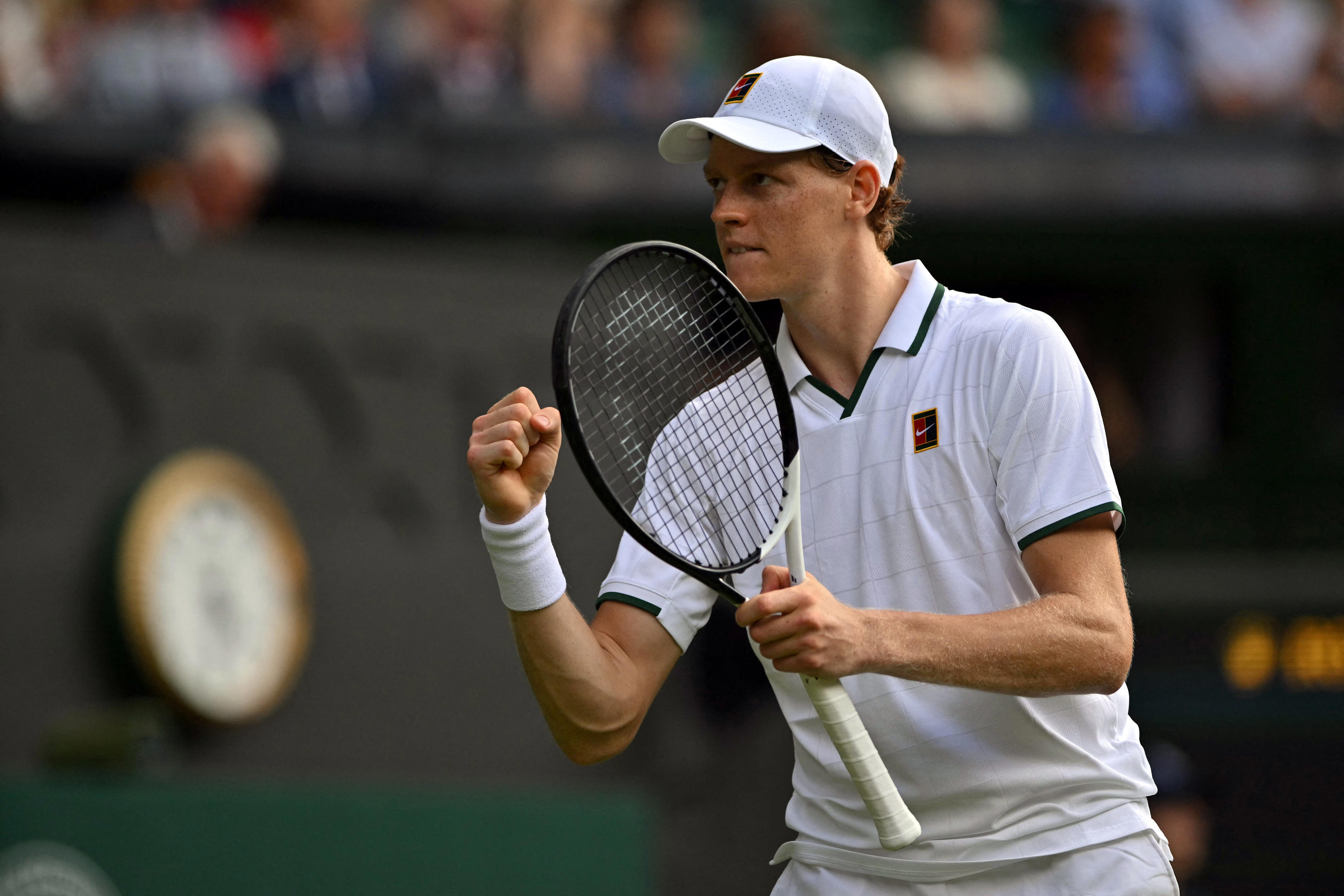 Jannik Sinner survives five-set scare to begin Wimbledon title defense