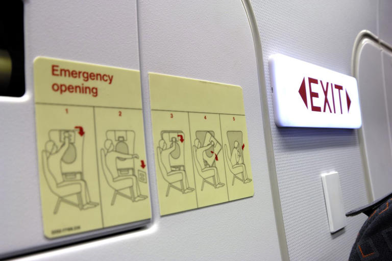 Most travelers ignore this simple safety step during takeoff and ...