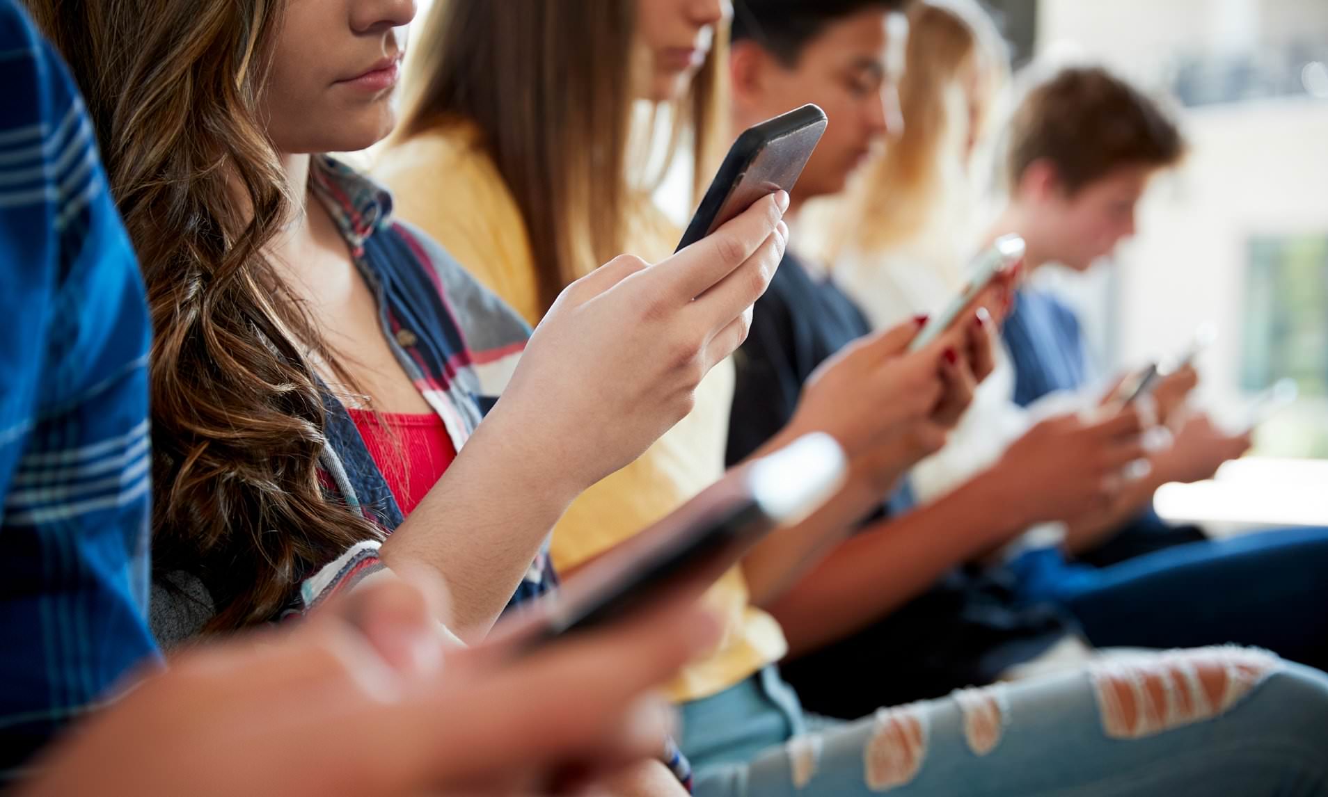White working-class girls now biggest group for overusing social media