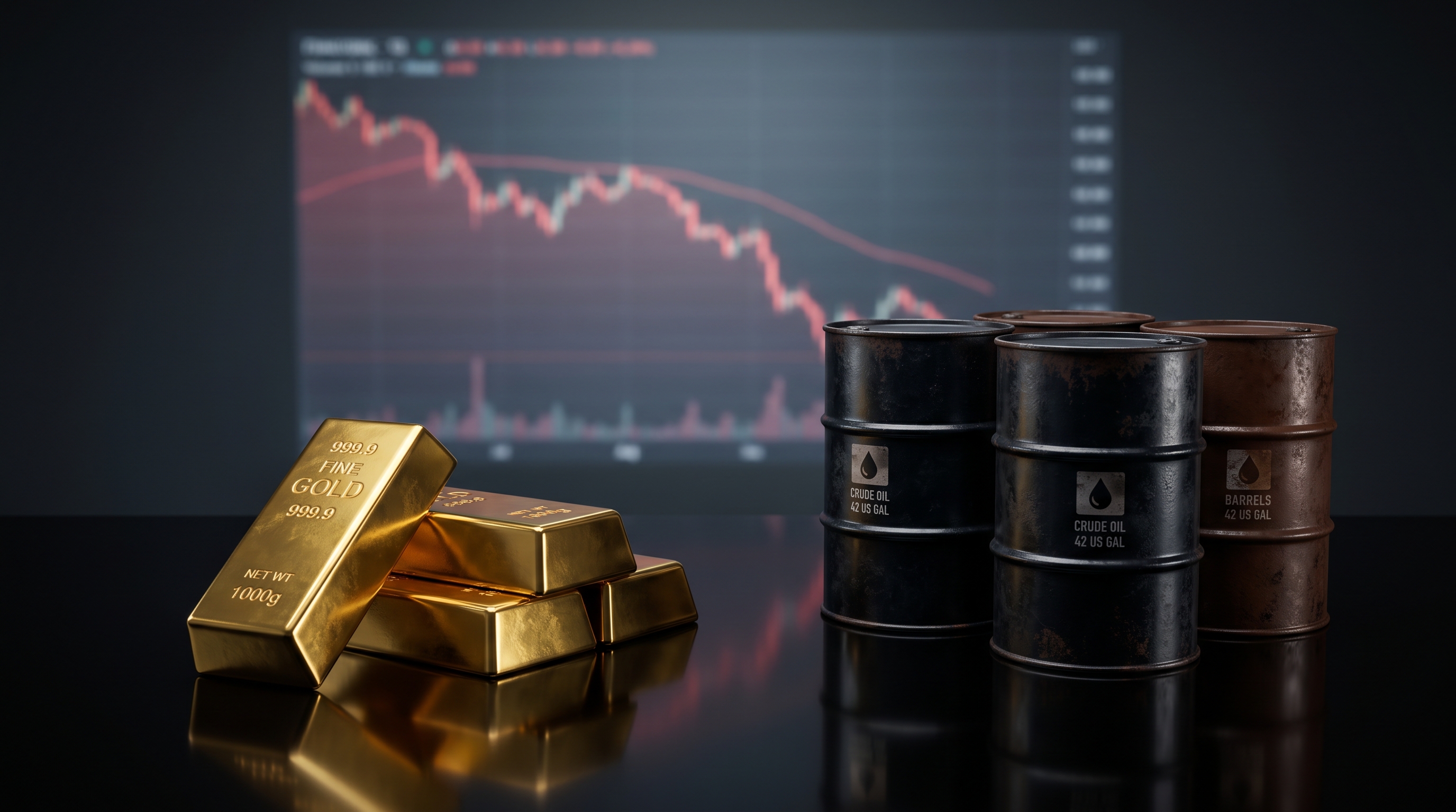 Gold and oil are both falling — why that's a warning sign for your ...