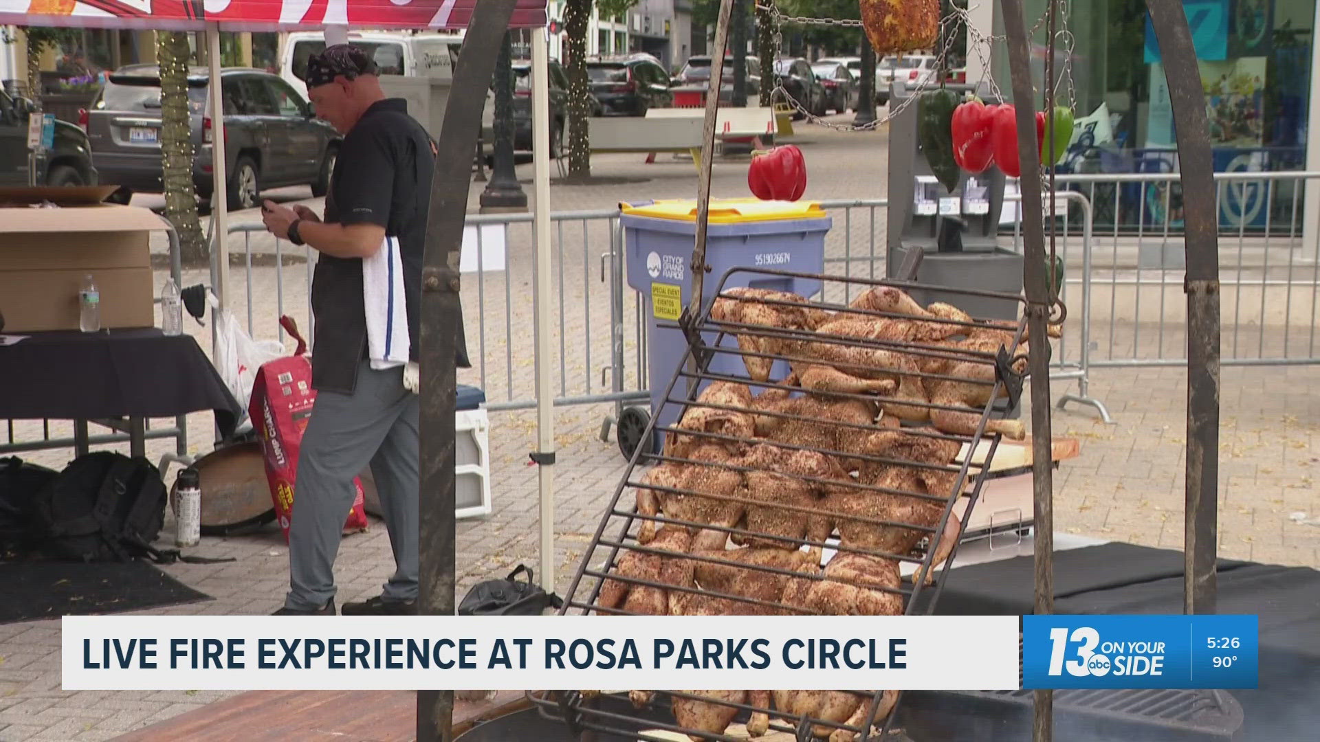 Chefs from across the Midwest takeover Rosa Parks Circle for culinary event