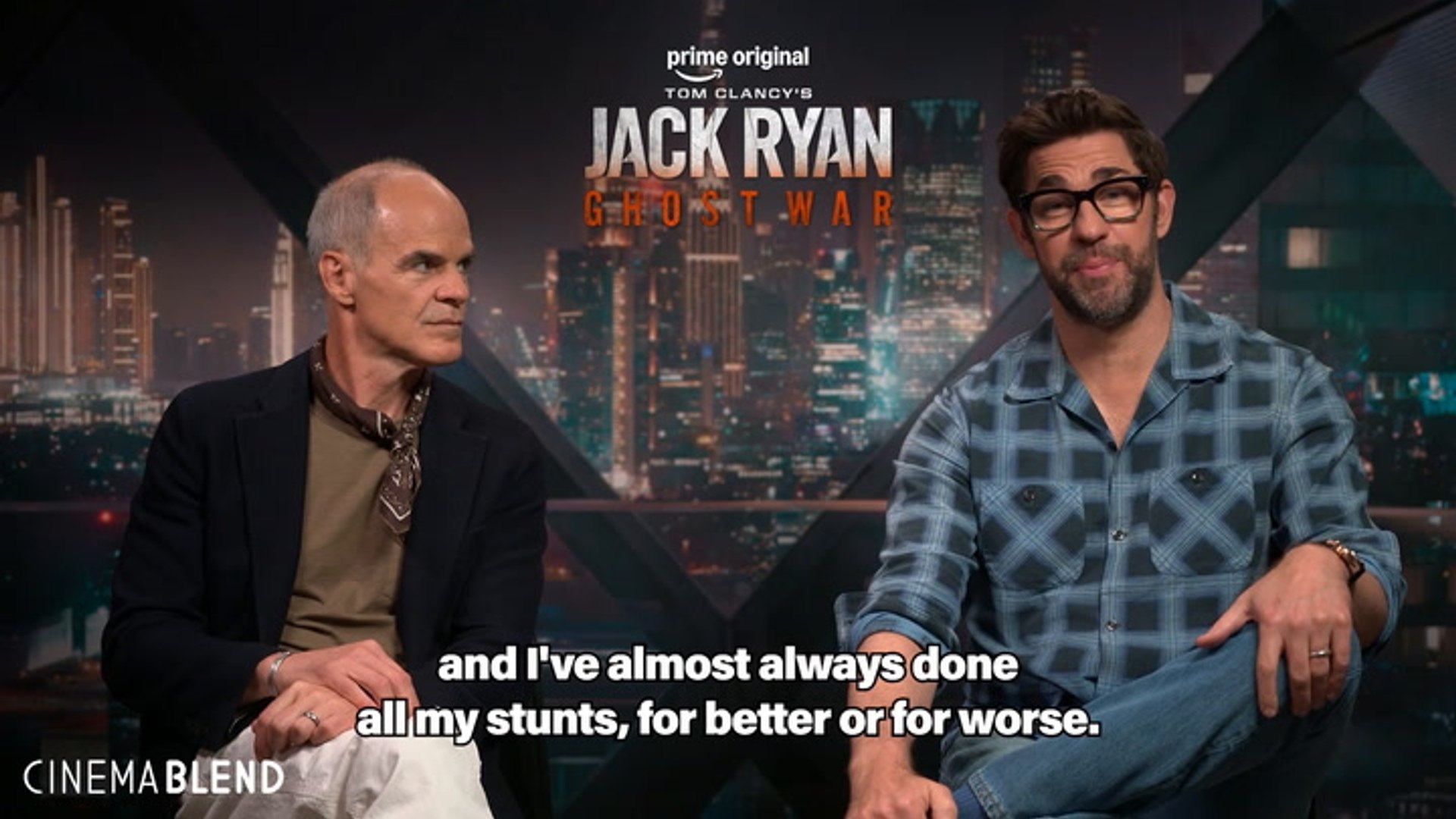 What's the workout routine for 'Jack Ryan'? I did not see John ...