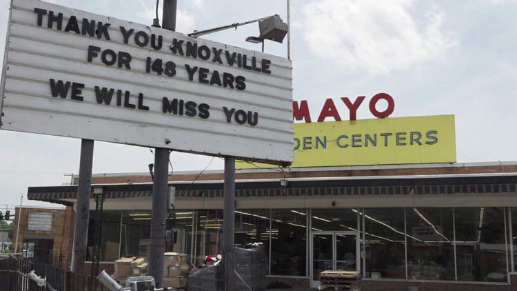 Knoxville's Mayo Garden Center site to become new Weigel's location