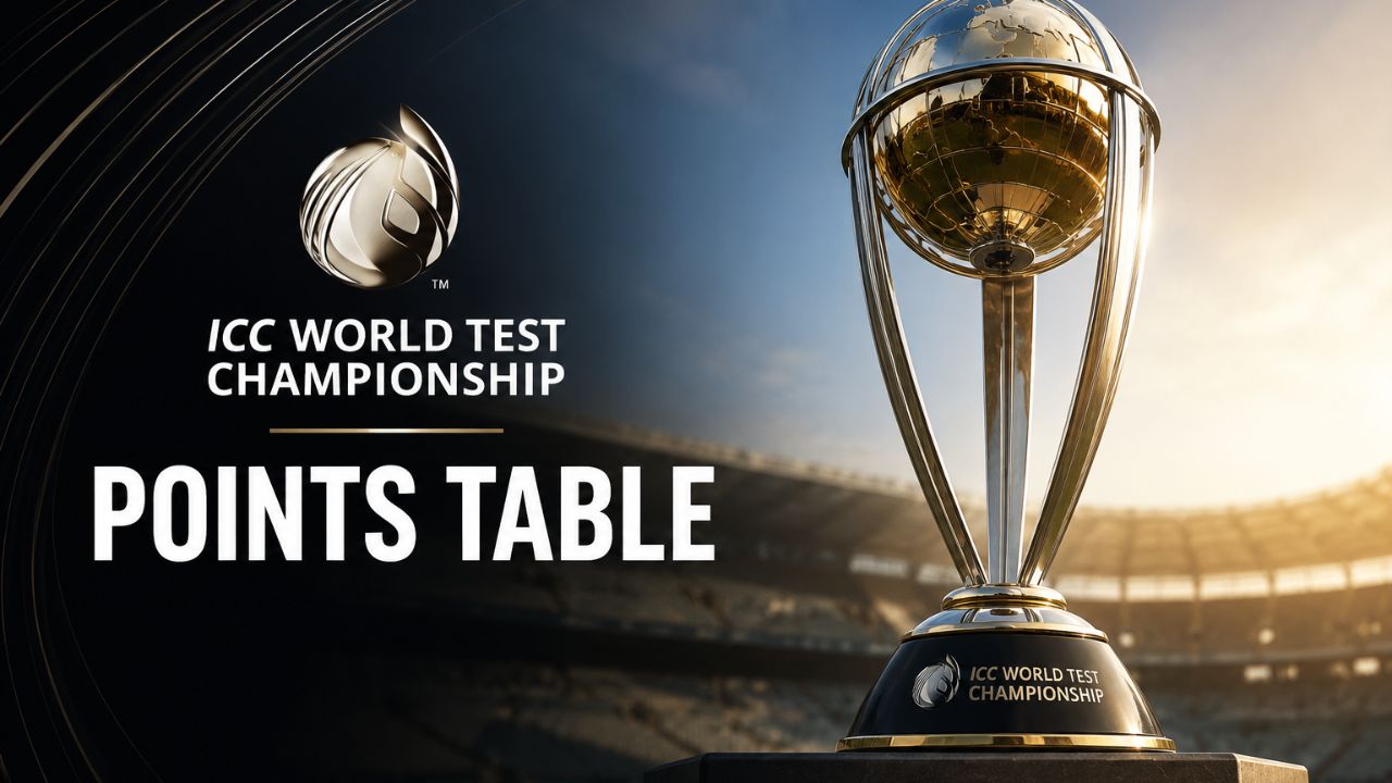 Update ICC World Test Championship (WTC) 2025-27 points table after New ...