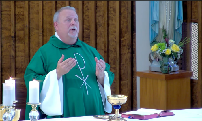 Pastor thankful after explosion erupts in rectory moments after leaving