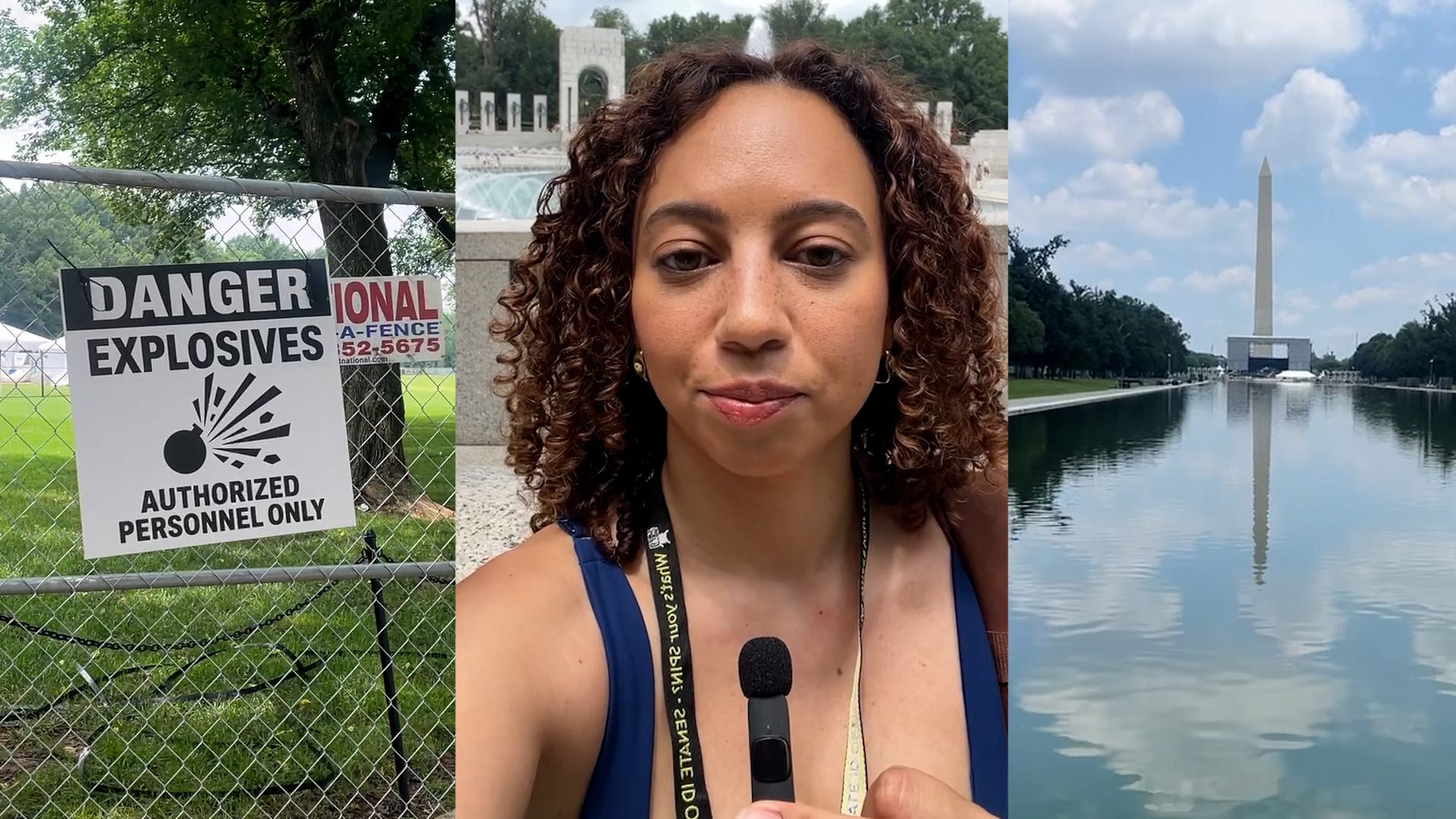 Can you get into the Reflecting Pool right now? USA TODAY visits.