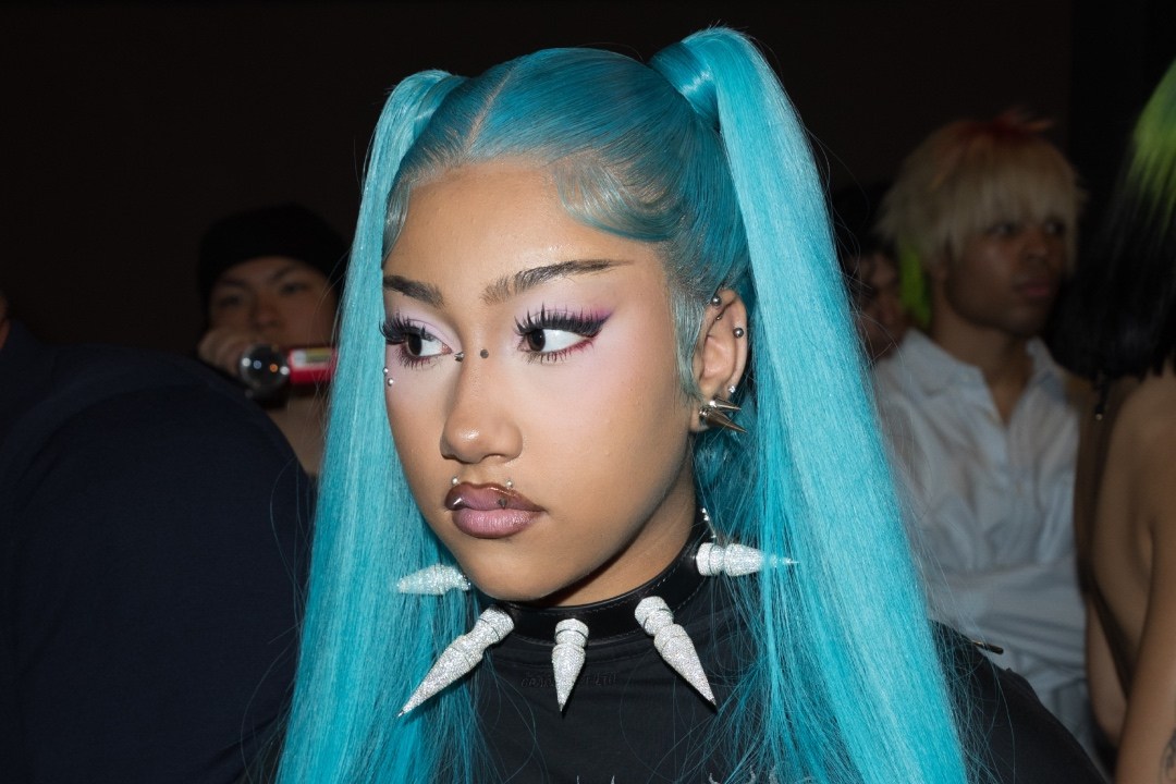 North West shows off new lip piercings at Paris Fashion Week