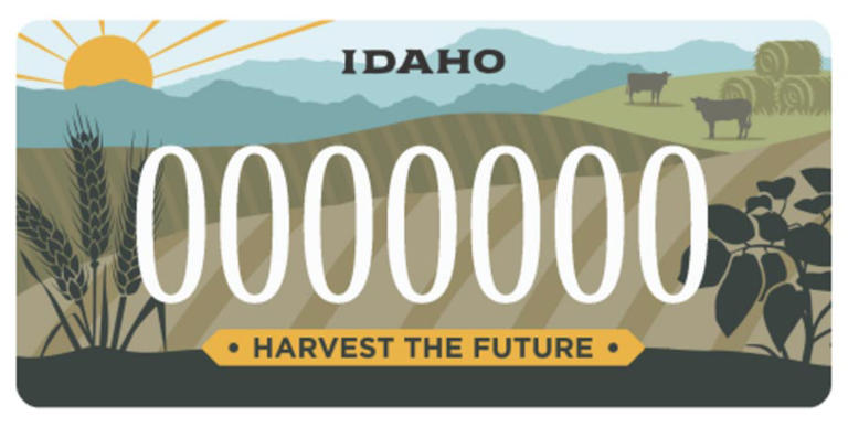 Idaho is adding two new license plates. Check out this 'iconic' new design