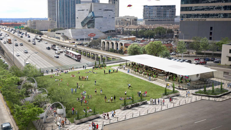 Klyde Warren Park's next phase: An ice rink and indoor pavilion