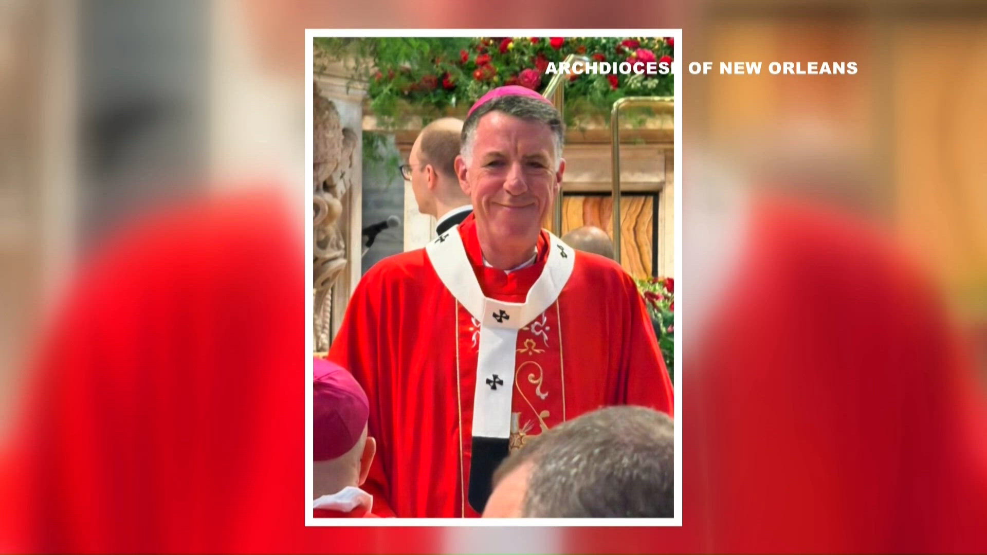 Archbishop James Checchio receives pallium from Pope Leo XIV
