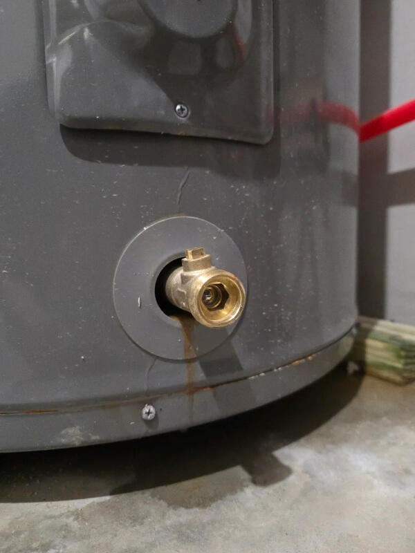Builder came back once, but warranty may say this 6-month-old water ...