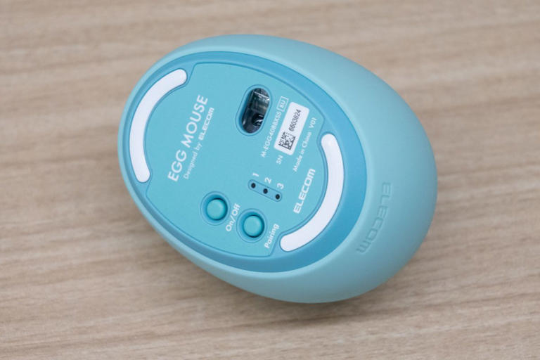 エレコム、卵型マウス「EGG MOUSE」40周年の新モデル。コンパクト＆継ぎ目のないデザイン