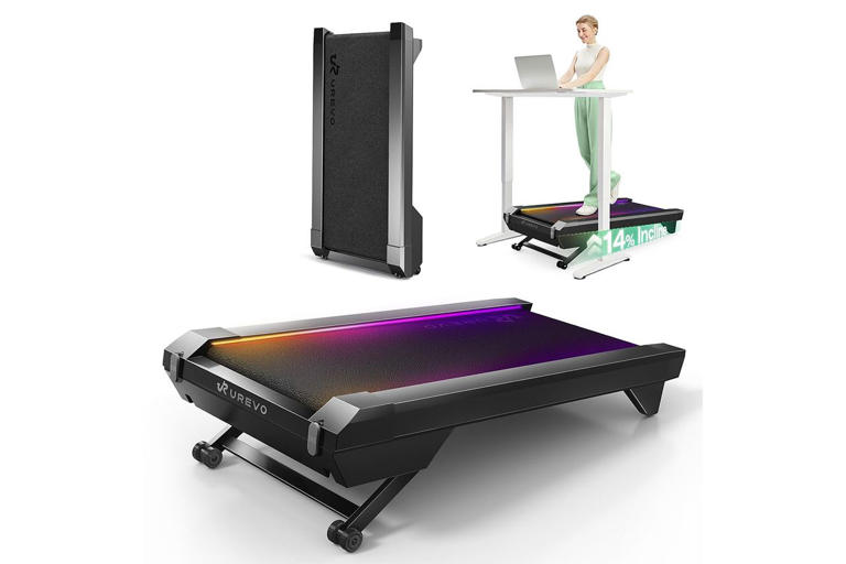 This walking pad treadmill is my partner’s secret to getting in 2,000 ...