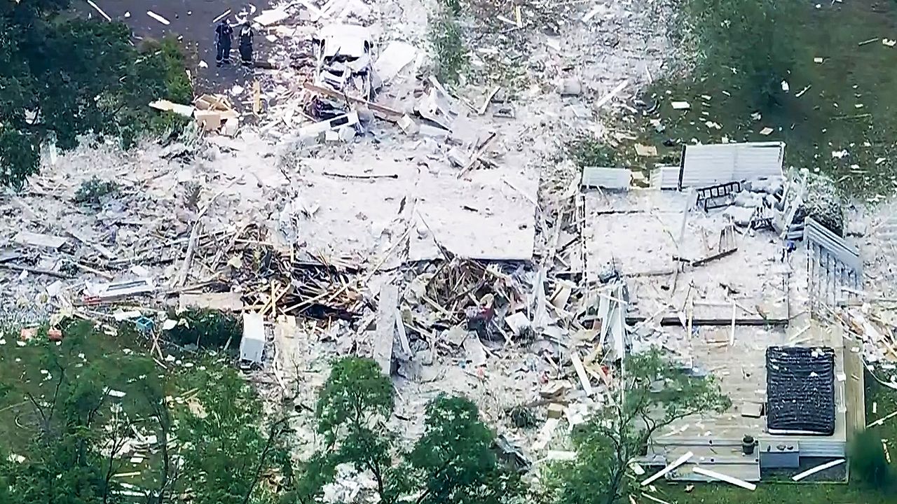 'Thank God he's alive': Contractor survives massive Pennsylvania house ...
