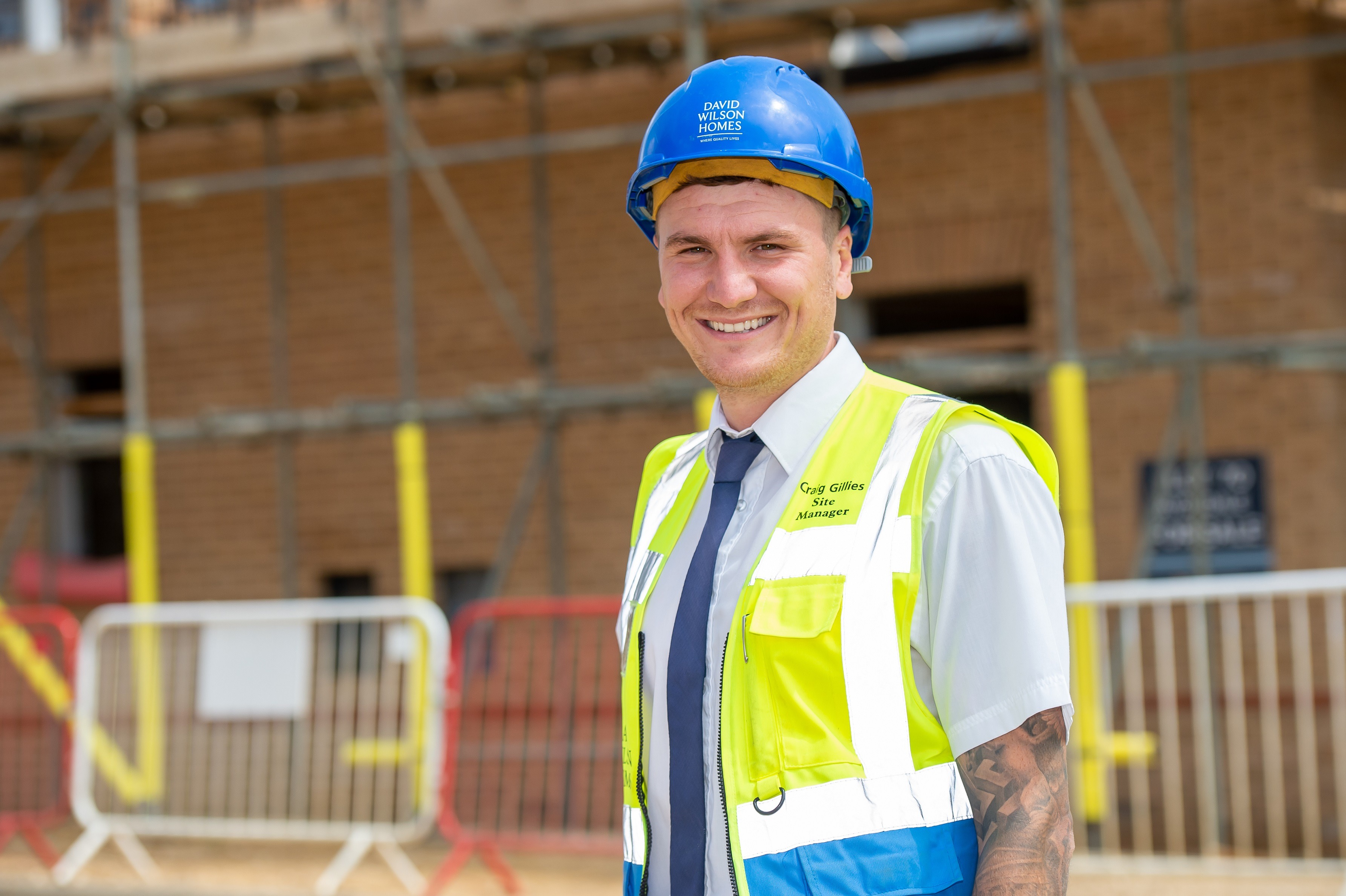 Northamptonshire site manager wins quality award