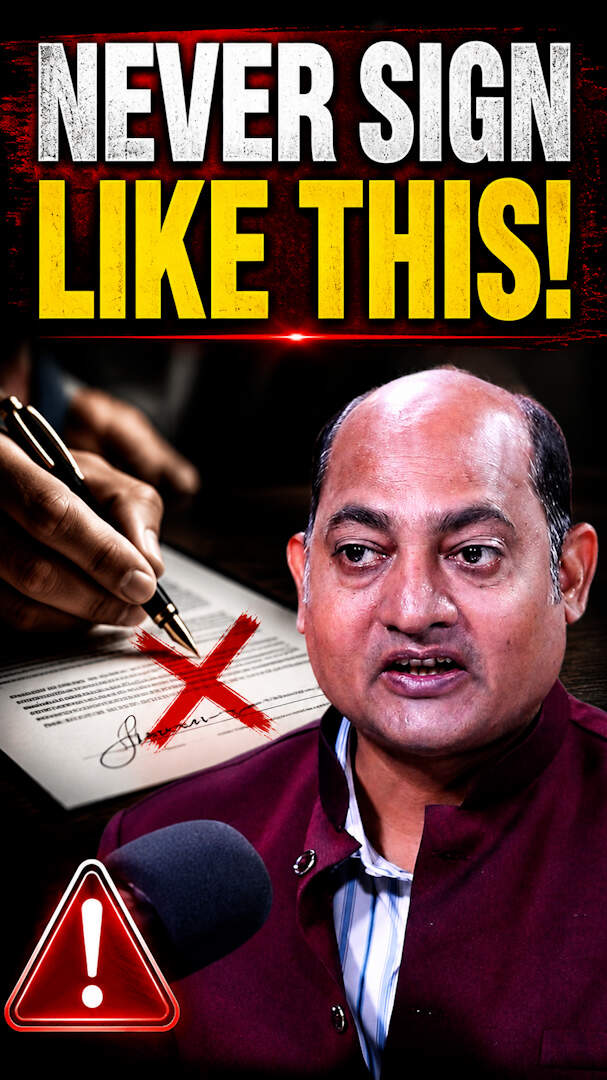 Stop signing like this before it's too late | Dangerous signature ...