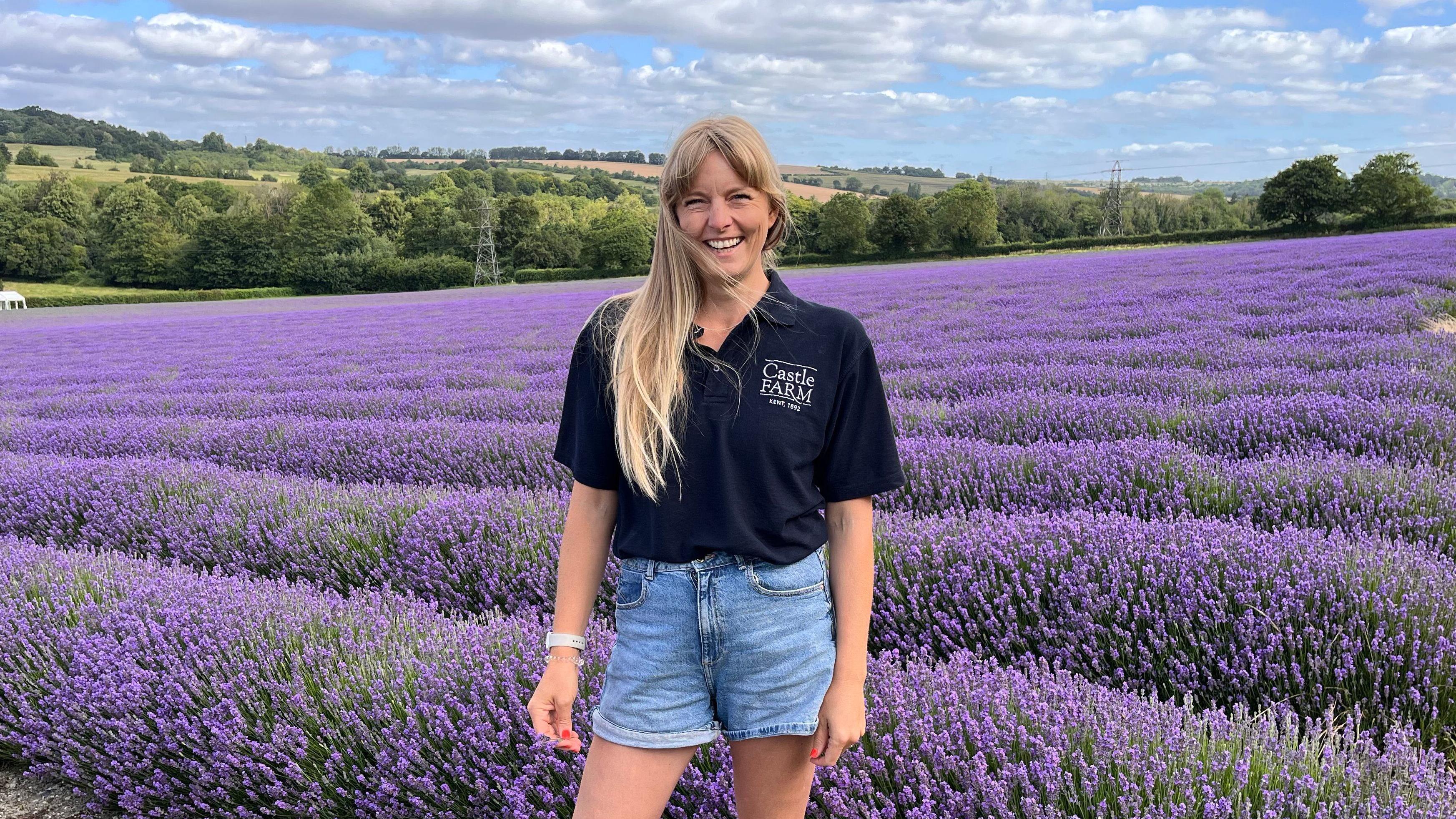 Lavender farm welcomes visitors from across the globe