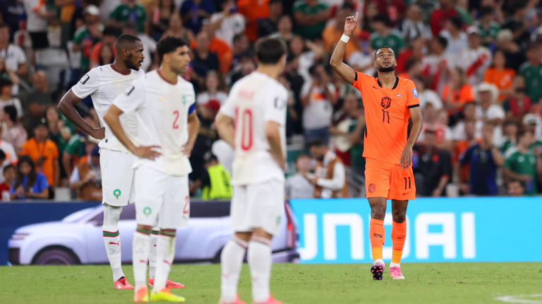 Netherlands' Cody Gakpo overwhelmed with emotion after scoring in wake ...