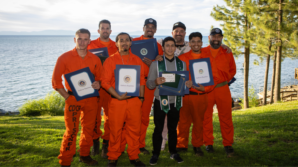 Lake Tahoe Community College graduates eight incarcerated students in ...