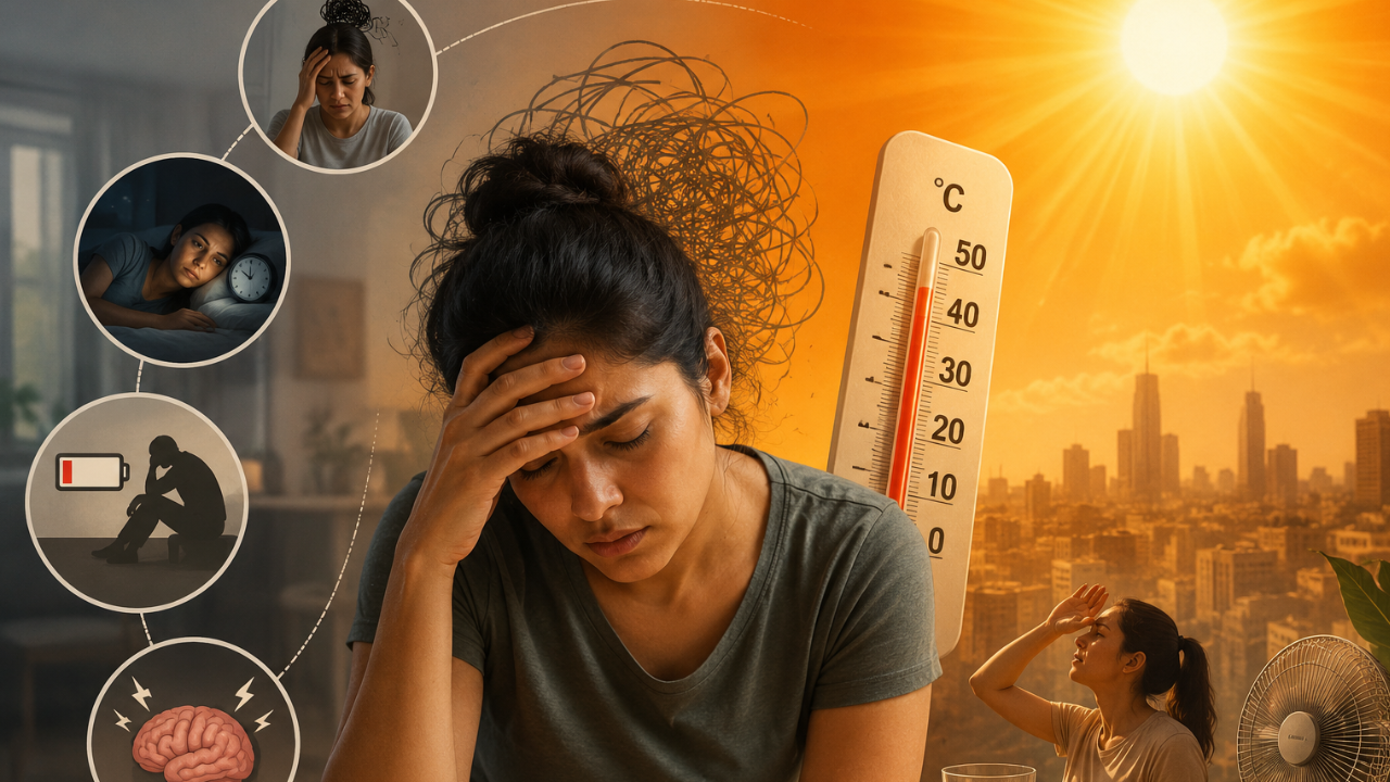 Mental health toll of heatwaves: How extreme heat affects people ...