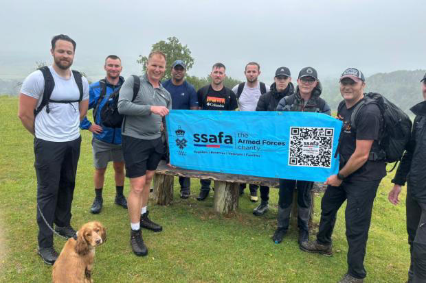 Armed forces personnel prepare 24-hour challenge to help military families