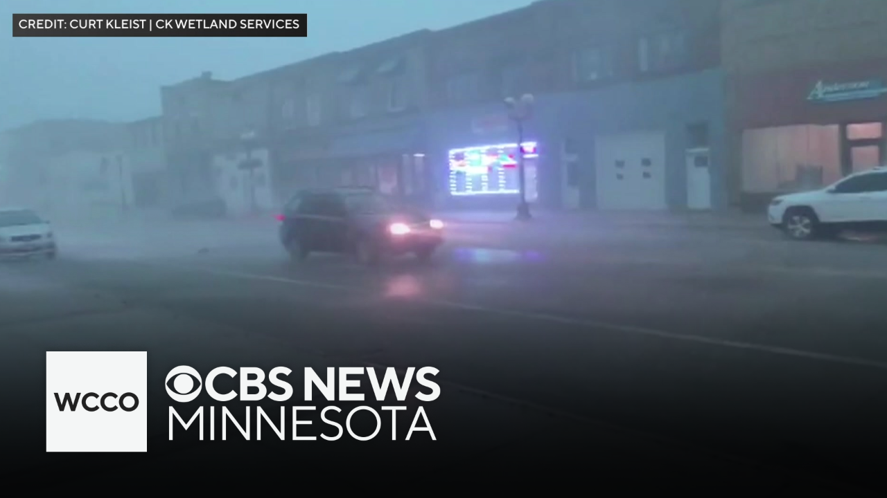 Video shows storms rolling through different parts of northern Minnesota