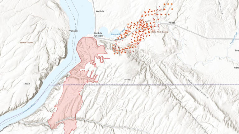 Walla Walla County, WA wildfire burns 1,500 acres, triggers 'Go Now ...