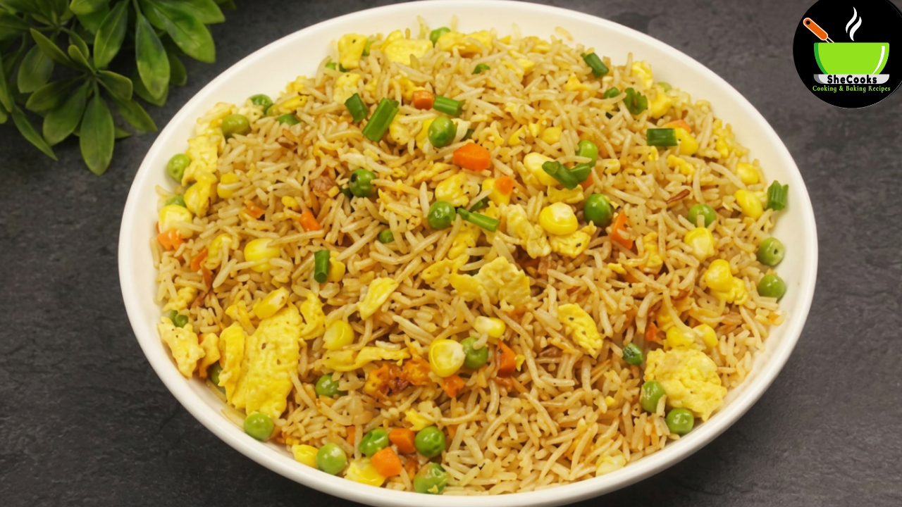Quick fried rice recipe for easy lunch box meals