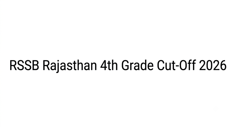 RSSB Rajasthan 4th grade cut-off 2026 out: Here's how to check category ...
