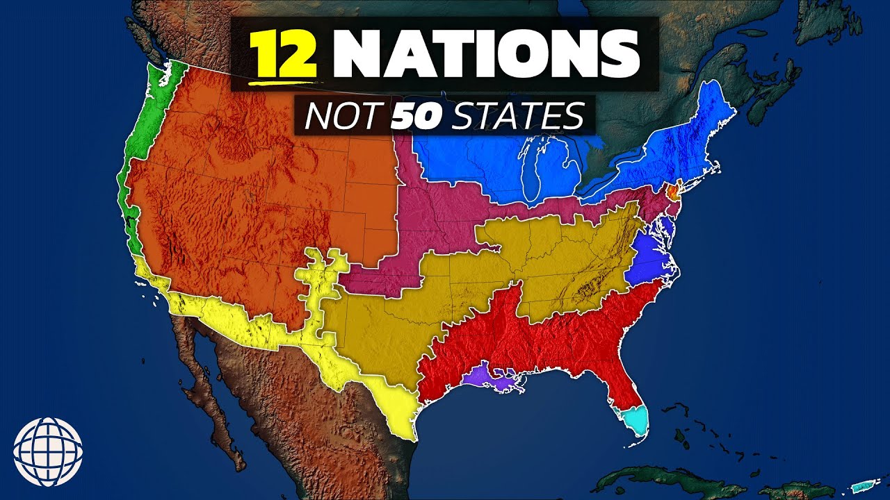 Why the United States feels like 12 different nations