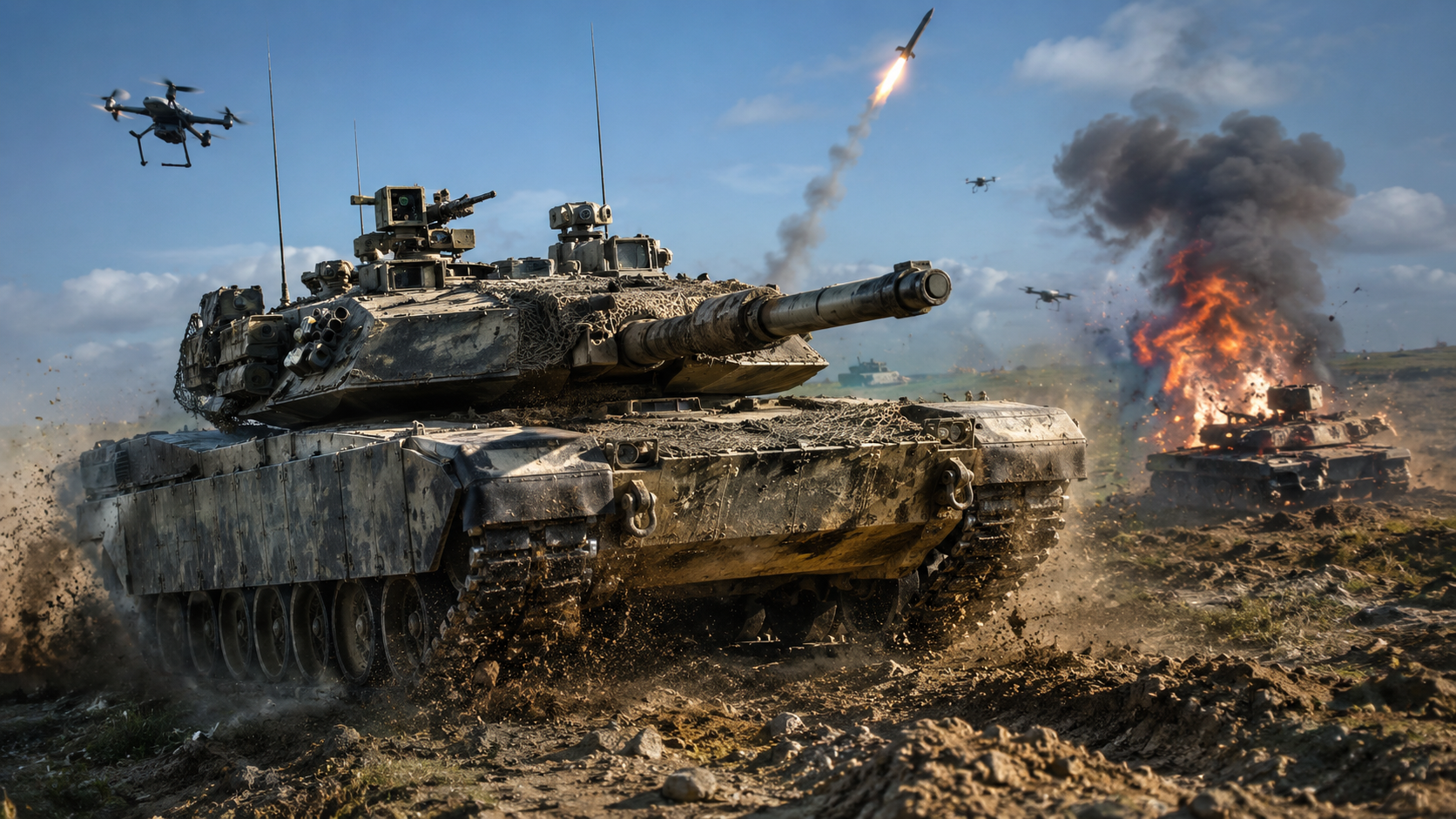 If tanks are obsolete, why is everyone still building them?