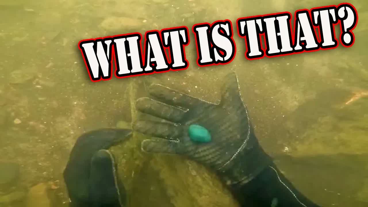 This underwater spot has already produced coins, a gun, and now this