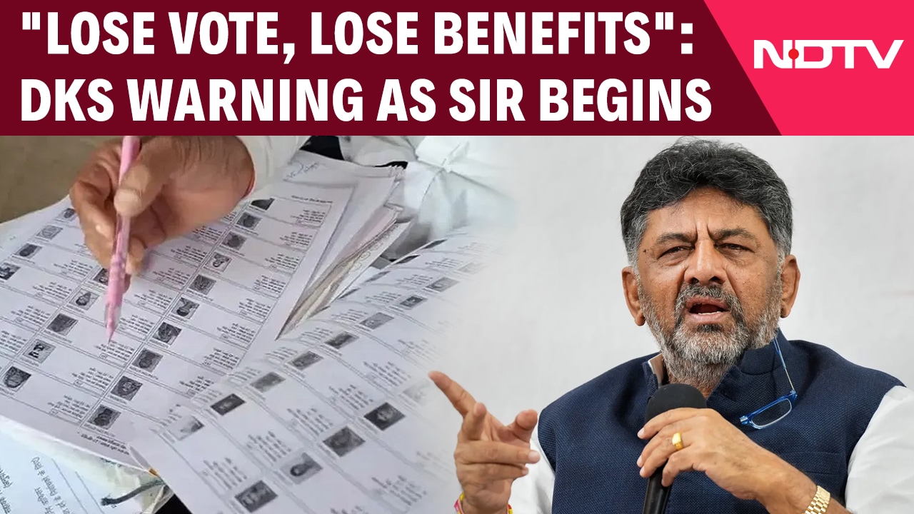 Karnataka SIR drive begins | Karnataka launches electoral roll revision ...
