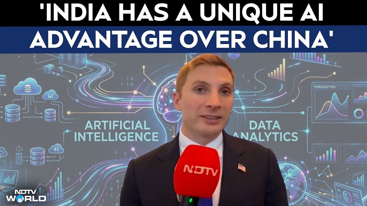 US under secretary Jacob Helberg to NDTV: India has a unique AI ...
