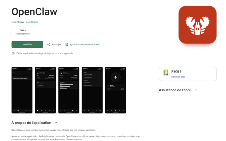 L’agent IA open source OpenClaw arrive sur iOS et Android, mais ses ...