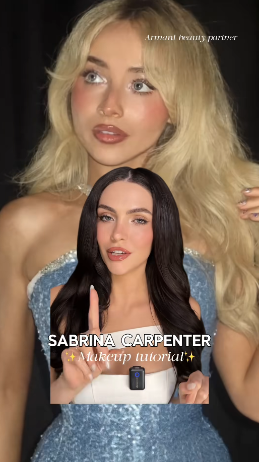 Recreating Sabrina Carpenter's soft glam step by step