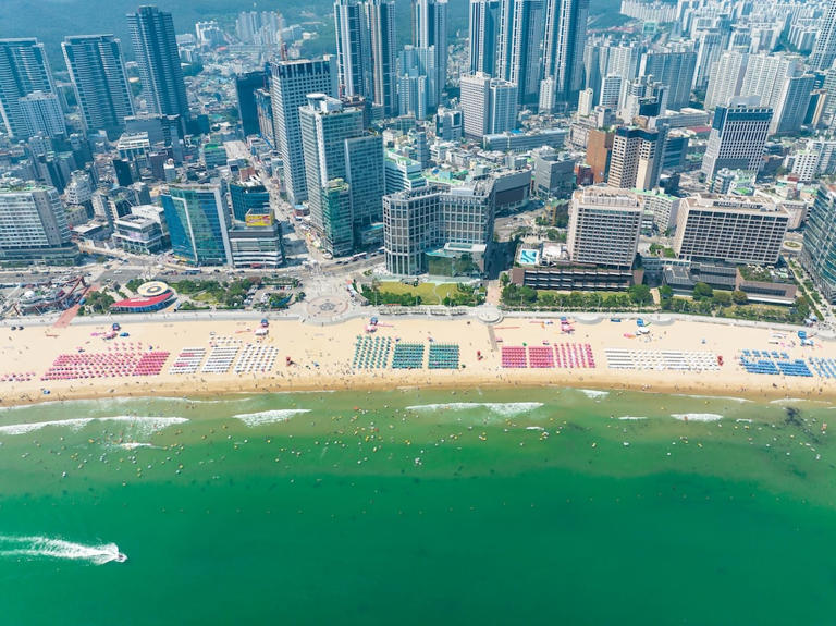What is the most extraordinary city beach in the world?
