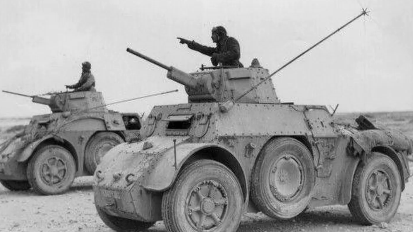 This small Italian armored car outlived the regime that built it