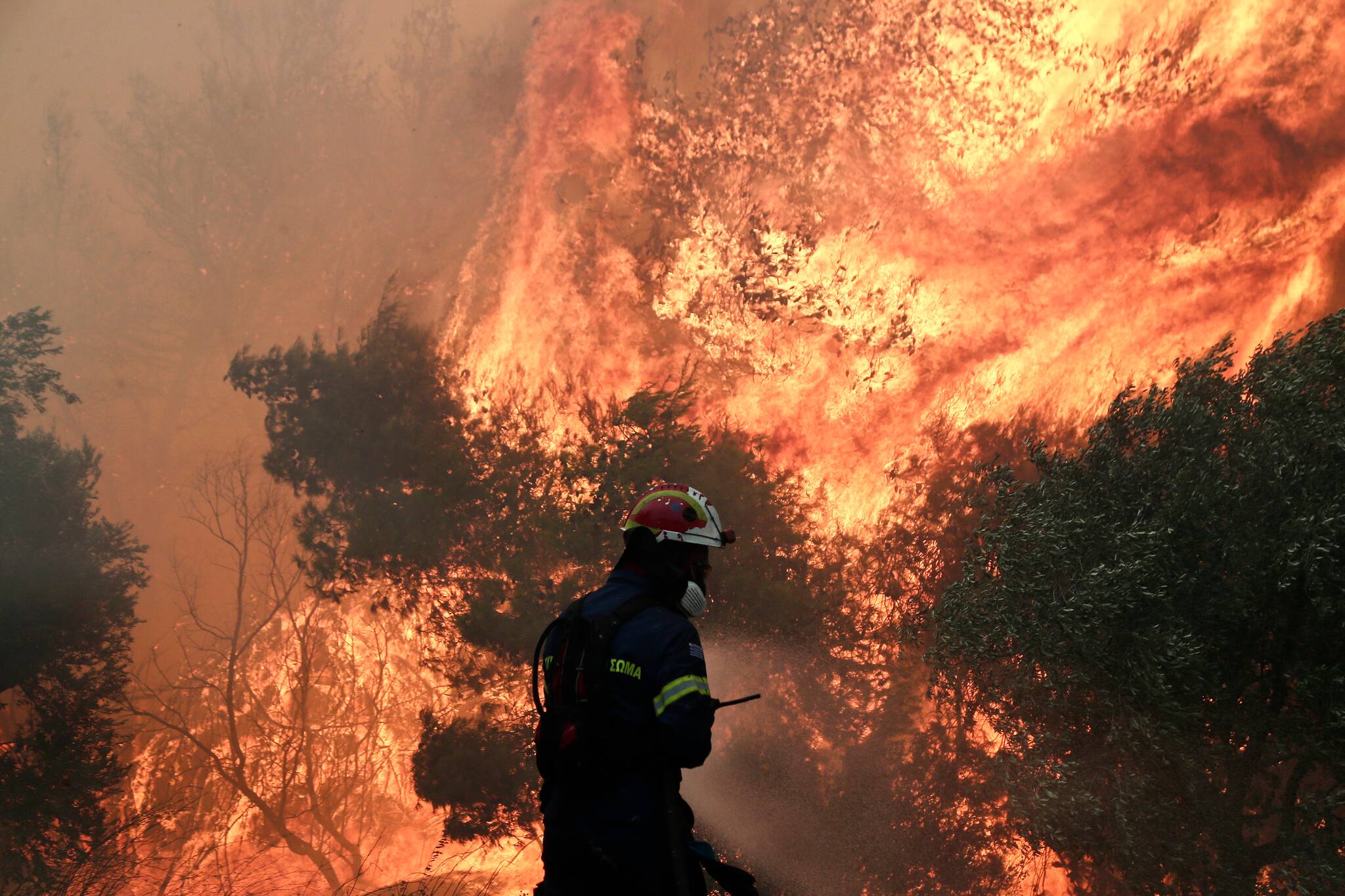 Feuer In Griechenland Aktuell Karte
