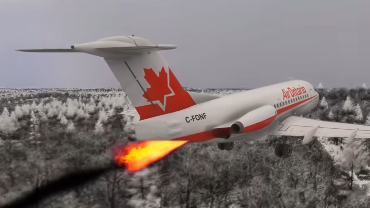 69 people took off... seconds later, the plane slammed into the trees