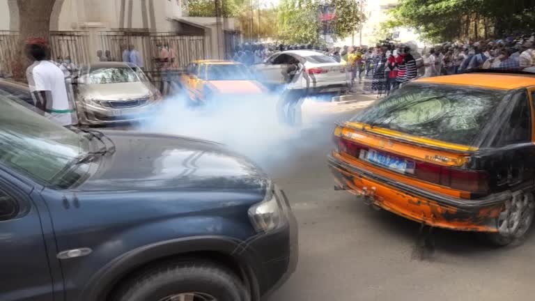 Police fire tear gas during Senegal protest against reform