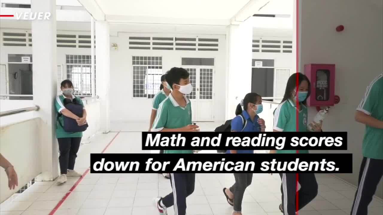 The story behind America's falling math and reading scores