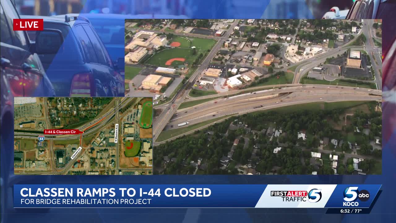 Major bridge project to cause traffic issues in Oklahoma City as it ...