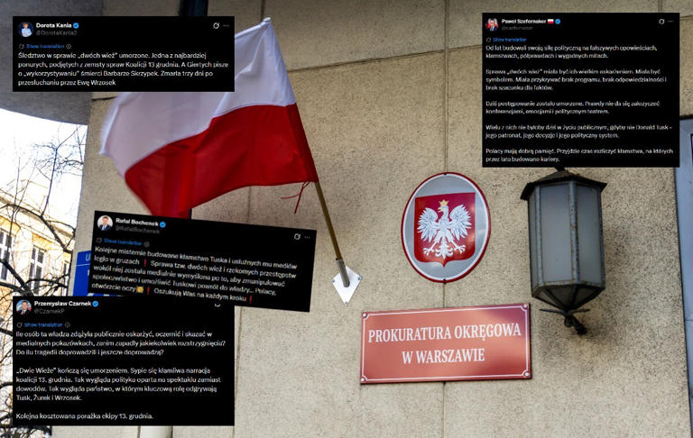 Burza w sieci po umorzeniu ws. "dwóch wież"! Otwórzcie oczy!
